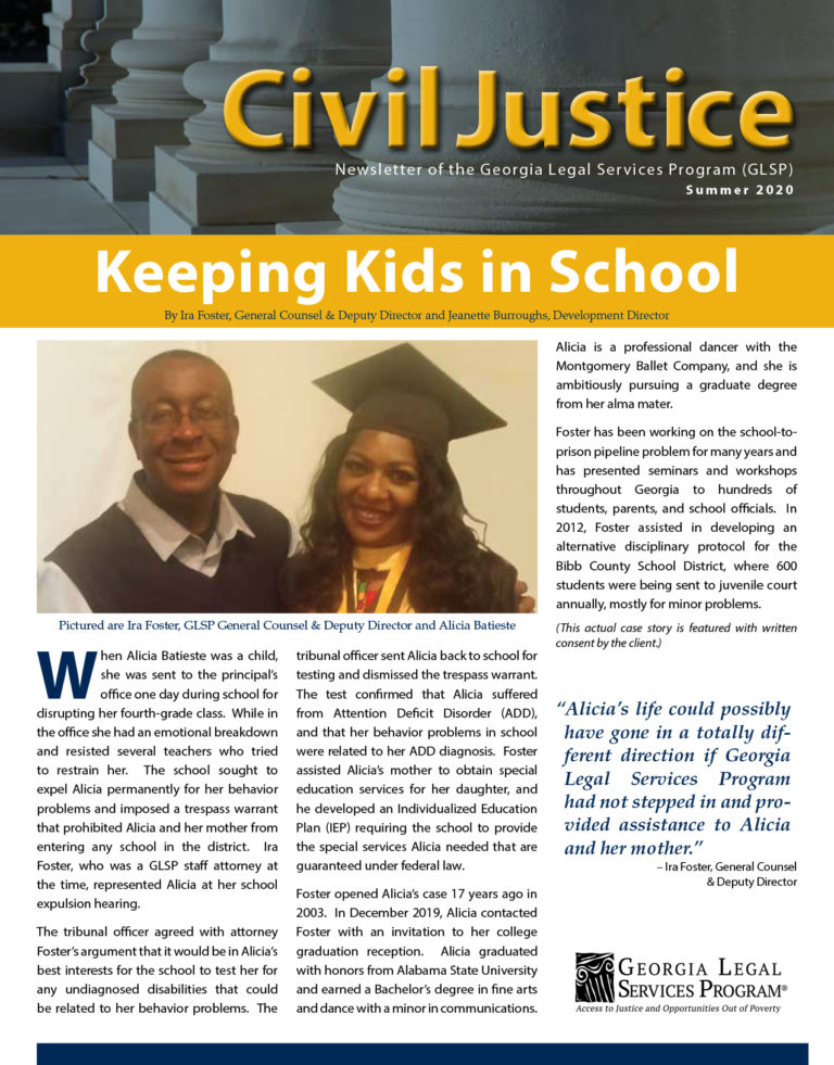 More – Georgia Legal Services Program